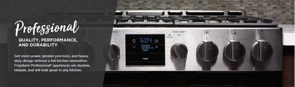 Frigidaire Professional Kitchen Appliances