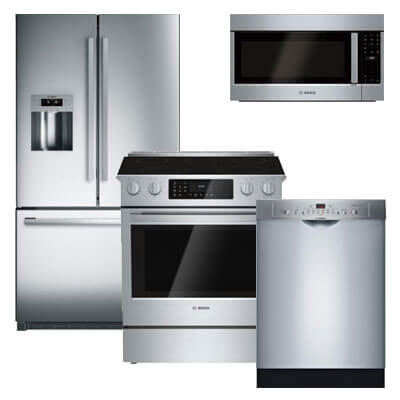 Bosch HMV5053U 1100W Stainless Steel Over-The-Range Microwave